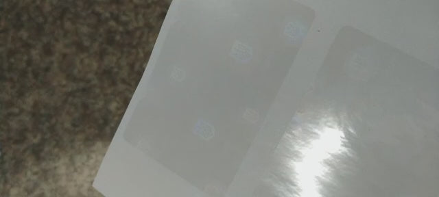 Transparent Holographic Stickers – KingTo Printing