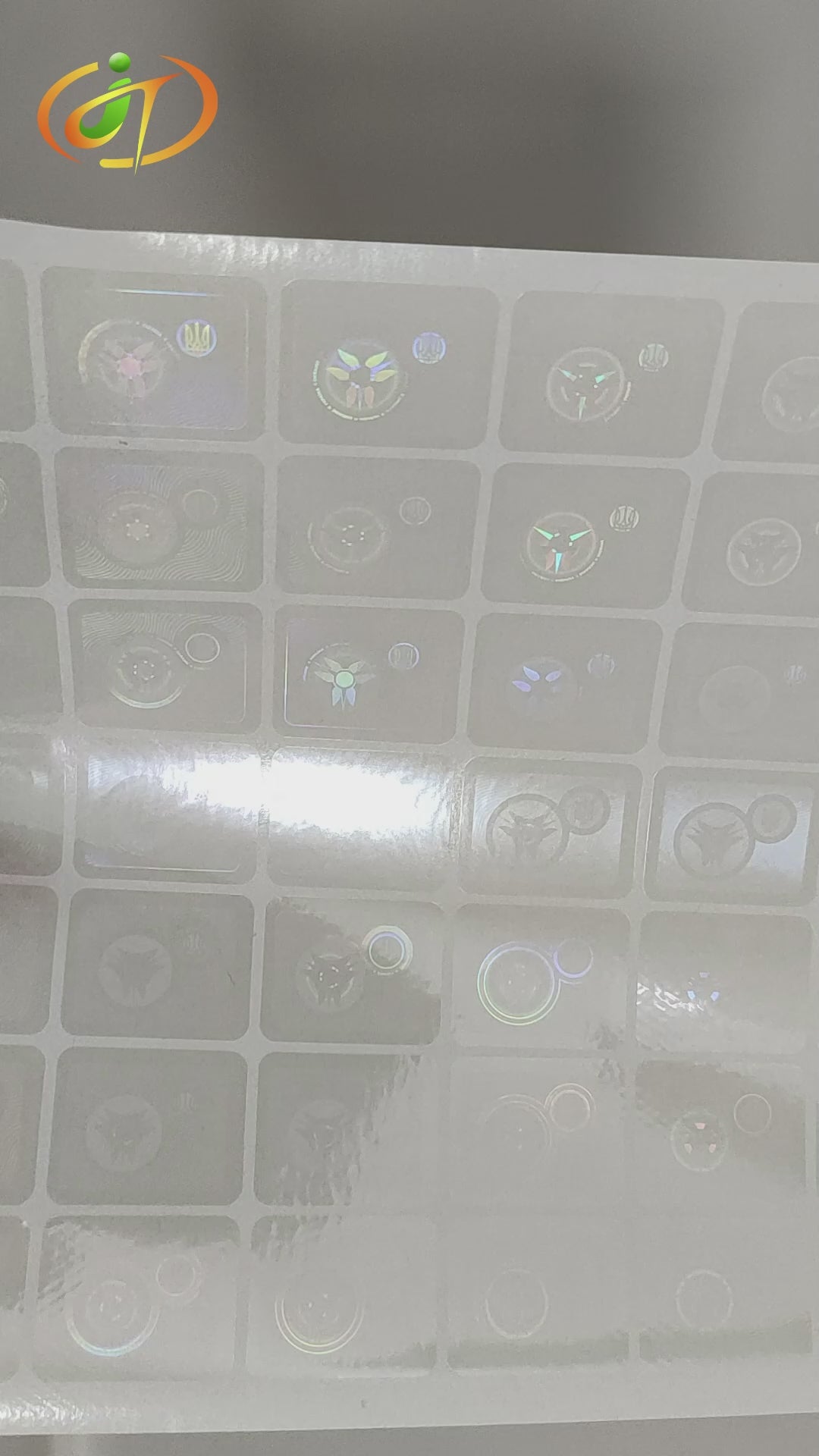 Transparent Holographic Stickers – KingTo Printing